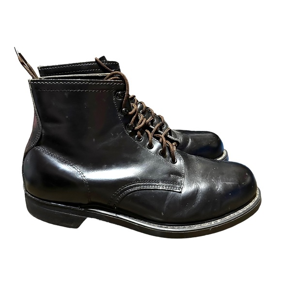 Shoes | Vintage Knapp Steel Toe Work Boots 85 Eee Brown Usa Made | Poshmark